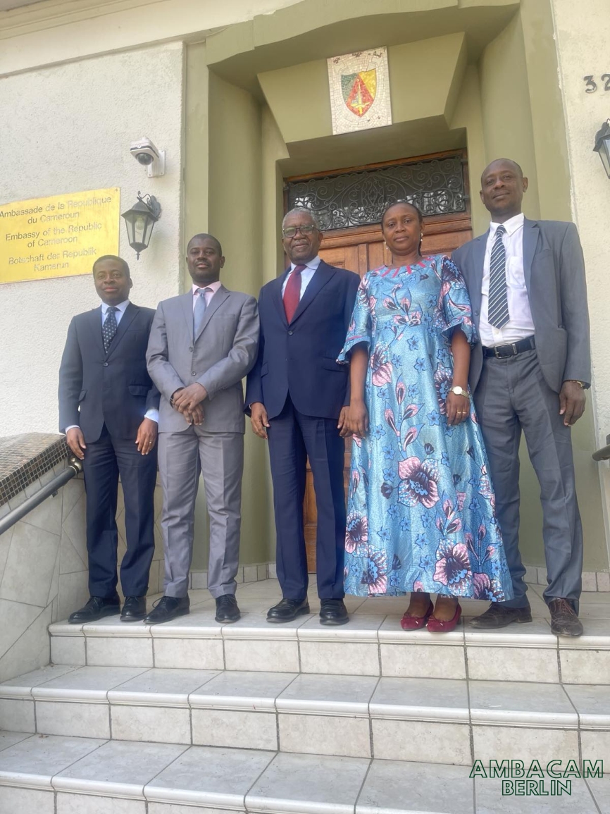 ARRIVAL OF THE ELECAM DELEGATION IN BERLIN – Cameroon Embassy Berlin ...